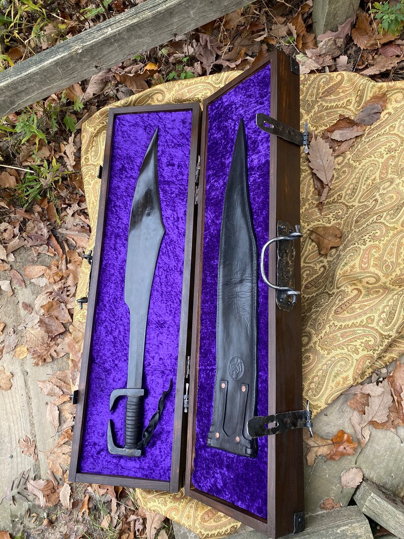 Medieval Sword Box Carrying Case - Etsy