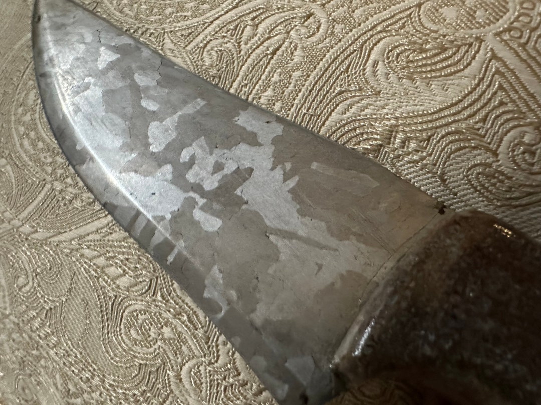 Meteorite Knife LARGE With Dinosaur Bone Handle Very Rare - Etsy