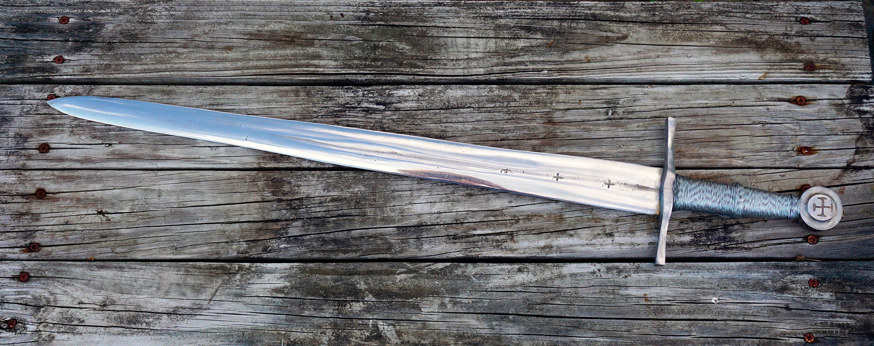 Medieval Arming Sword, Style From Sümeg Castle, Hand Forged in Fire ...