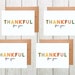 Thankful for You Card Set, Thanksgiving Card Pack, Grateful Cards ...