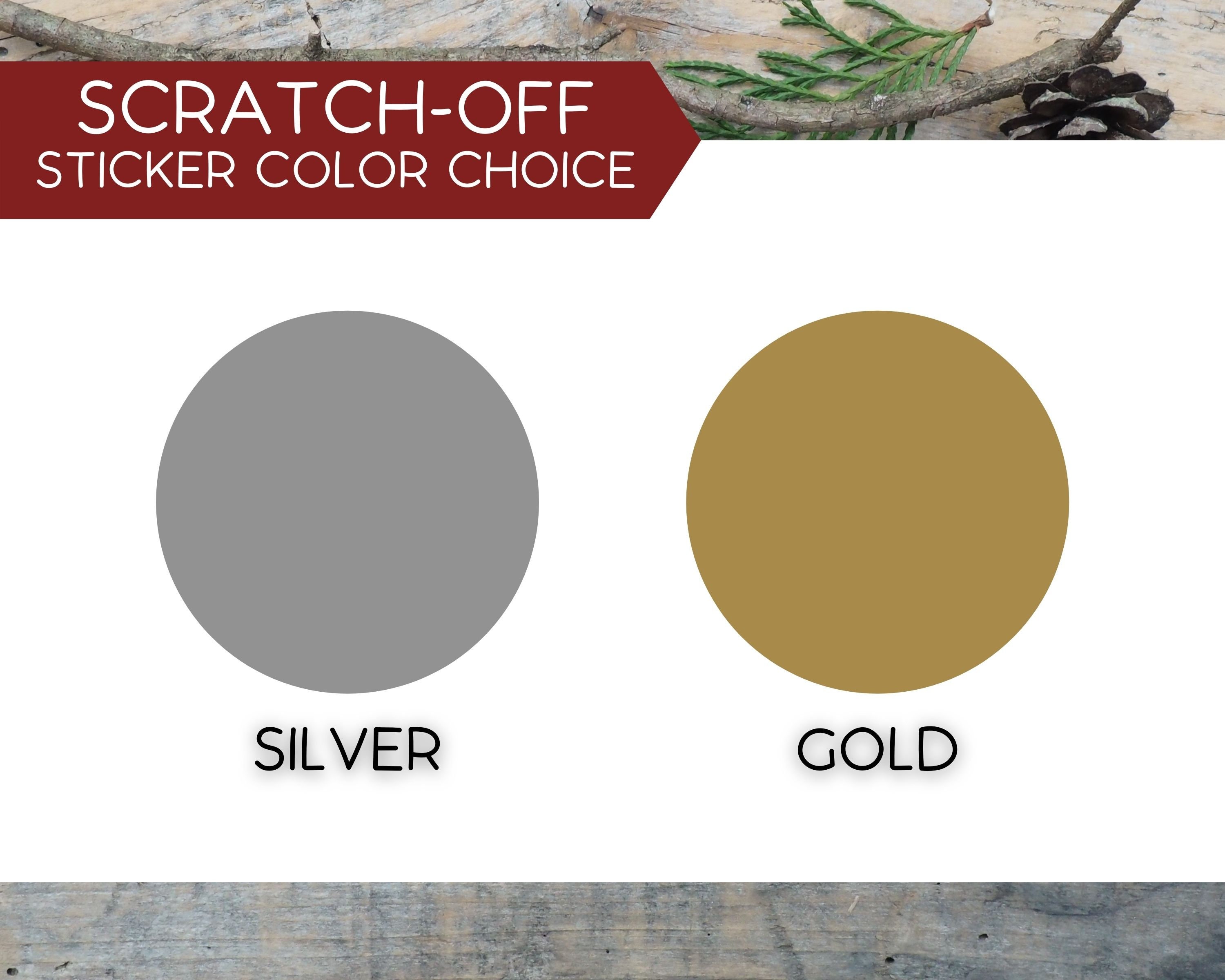 Custom Christmas Scratch Card Custom Christmas Scratch and | Etsy