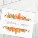 Personalized Fall Wedding Card Autumn Wedding Day Card - Etsy