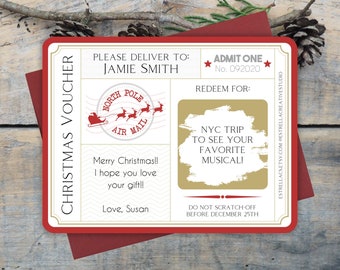 EDITABLE Christmas Coupon Book Christmas Coupon - Etsy