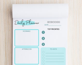 Daily Task Pad - Etsy
