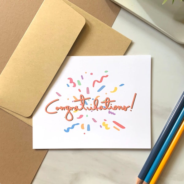 Celebration Card - Etsy