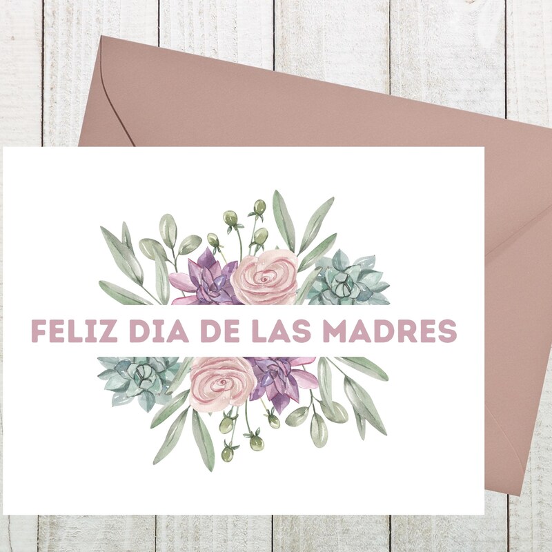 Spanish Mothers Day Cards - Etsy