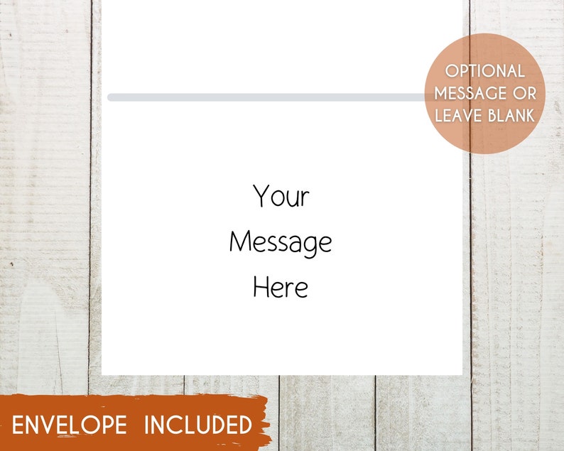 Custom Fall Wedding Congratulations Card Personalized Autumn | Etsy