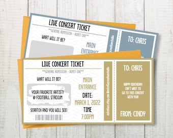 Scratch off Birthday Card | Etsy