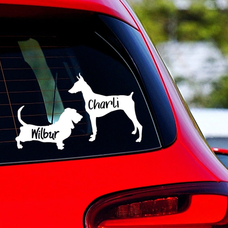 Dog Breed Decal - Etsy