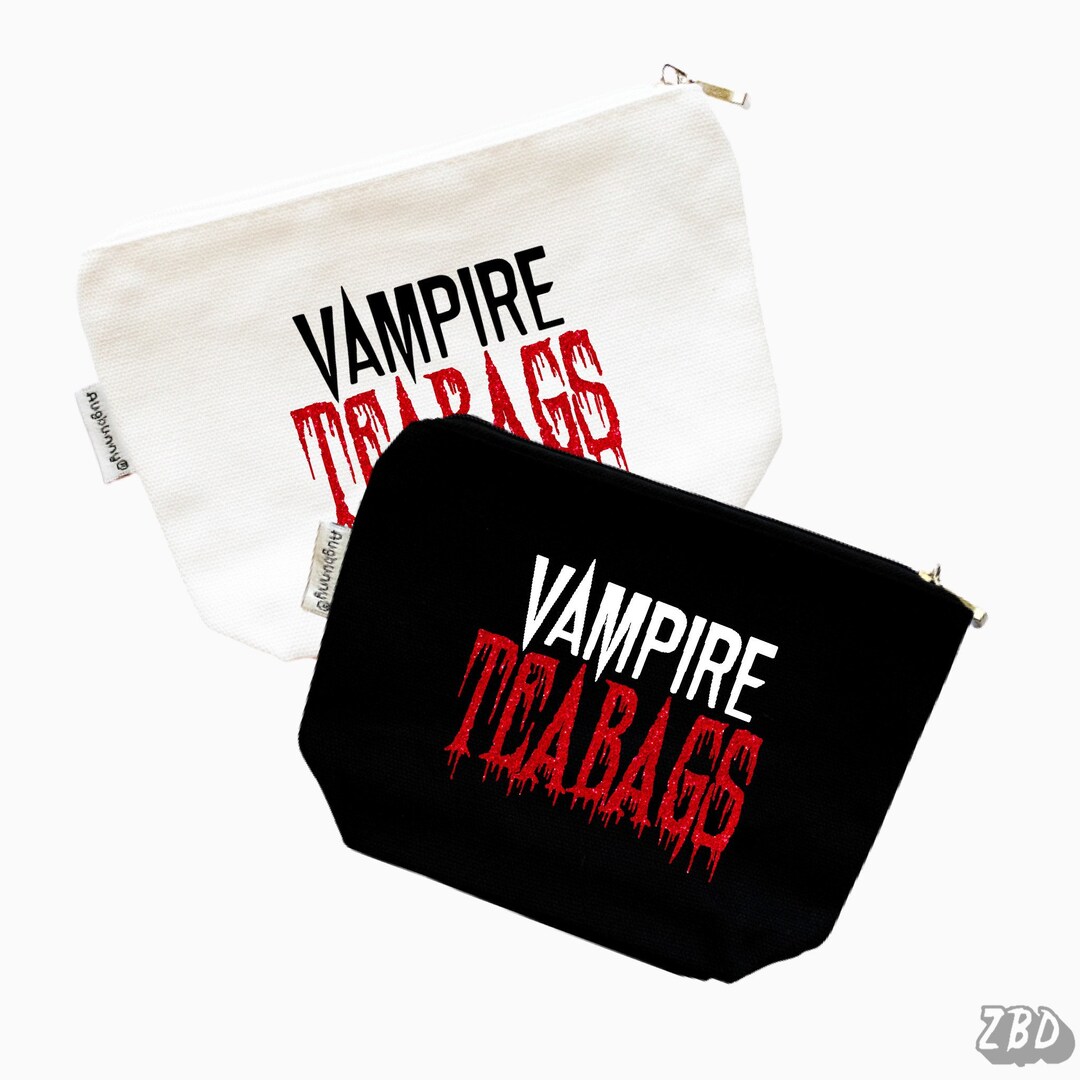 Vampire Teabags Period Pouch Tampon Case Feminine Hygiene - Etsy