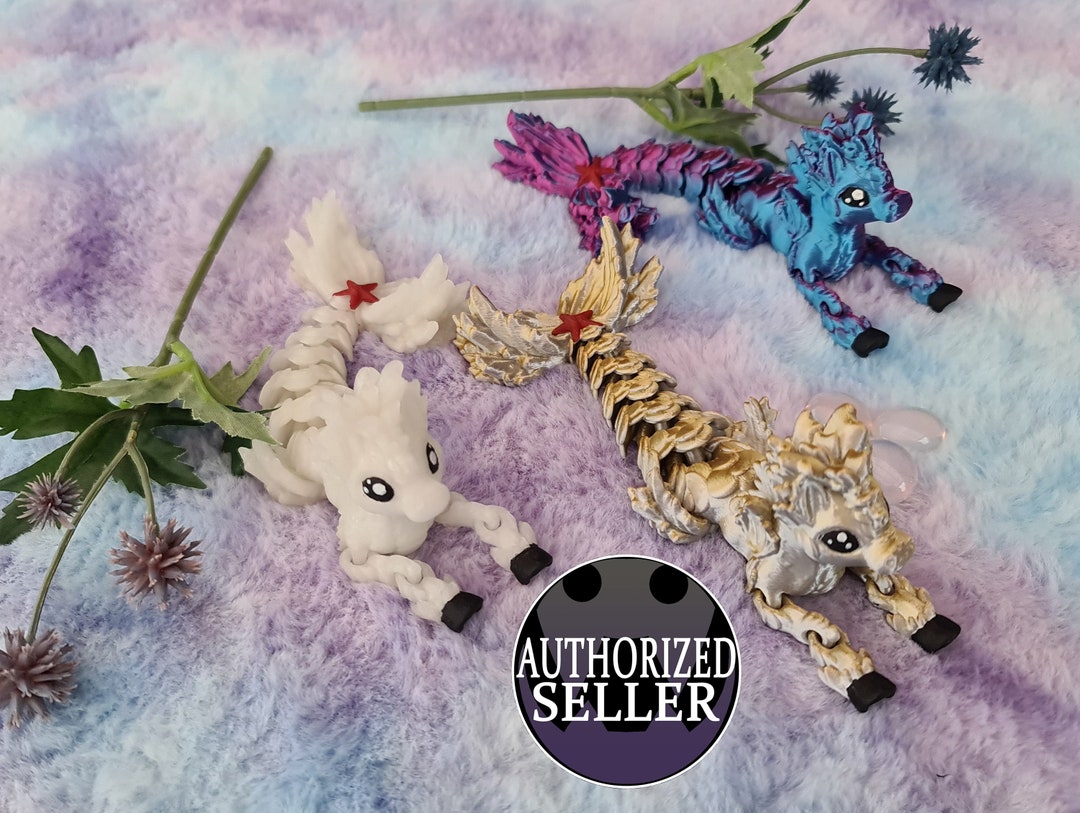 Articulated Sea Horse | Cinderwing3d - Etsy