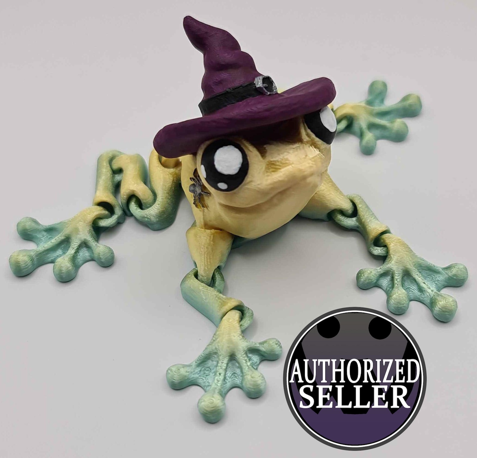 Articulated Frog | Cinderwing3d | Unpainted/painted - Etsy