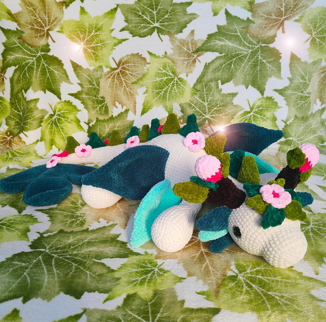Dragon, Magic Dragon, Plush Toy, Crochet Dragon - Etsy
