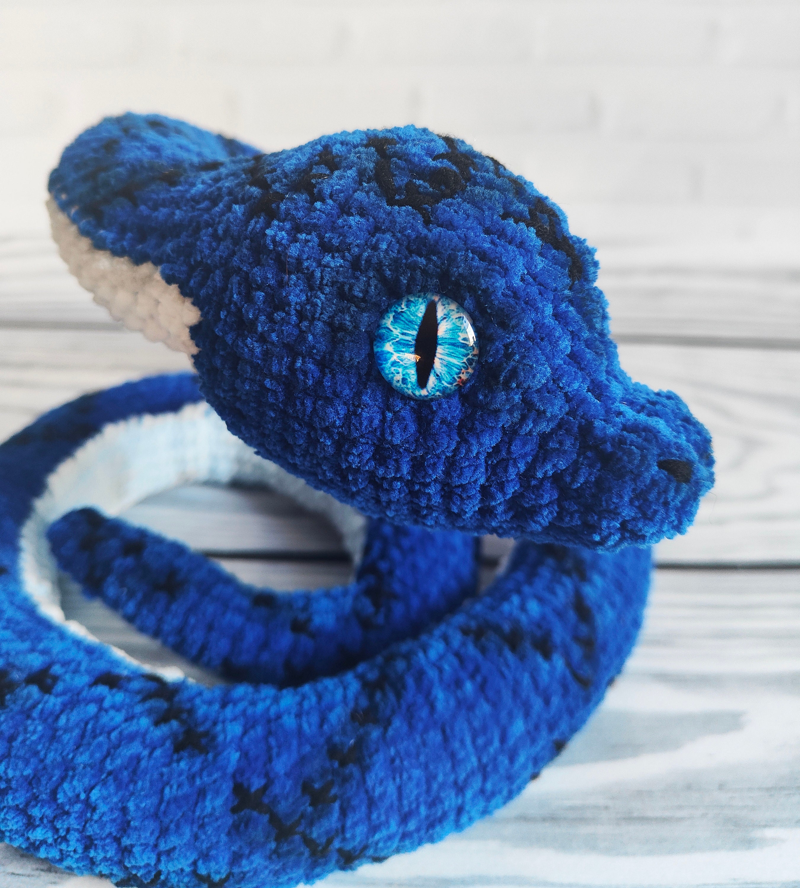 Snake Plush Snake Stuffed Animal Amigurumi - Etsy