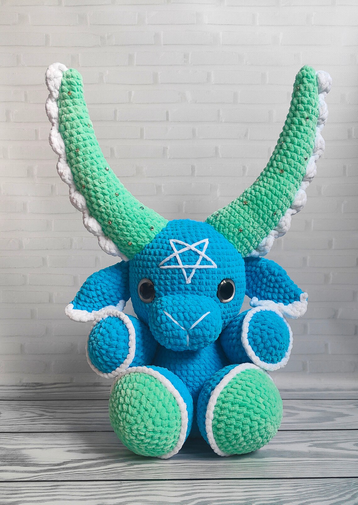 Baphomet, Plush Big Baphomet, Occult, Satanic - Etsy