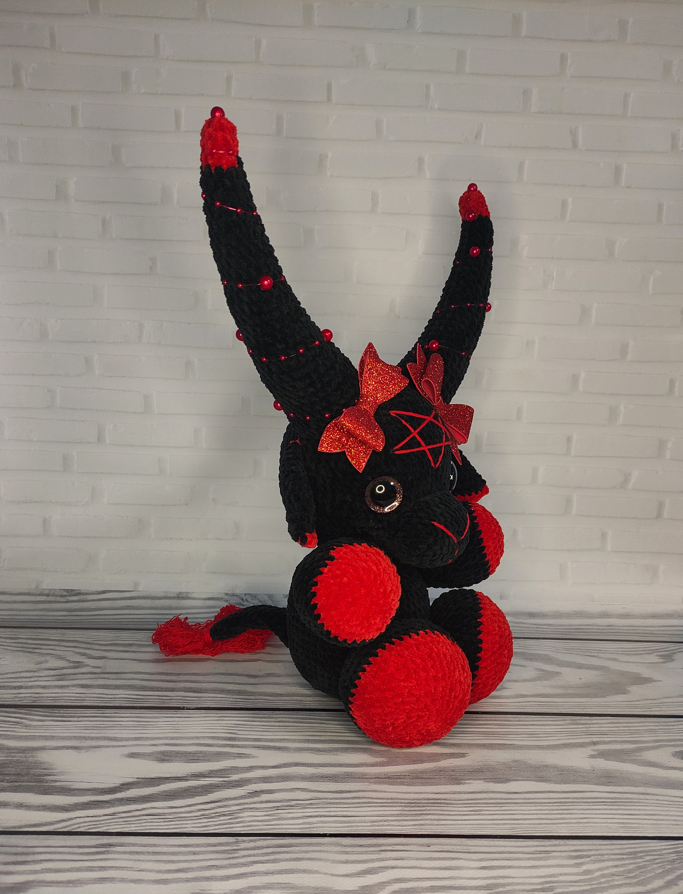 Baphomet, Baphomet Plush, Creepy Toy, Satanic, Occult - Etsy