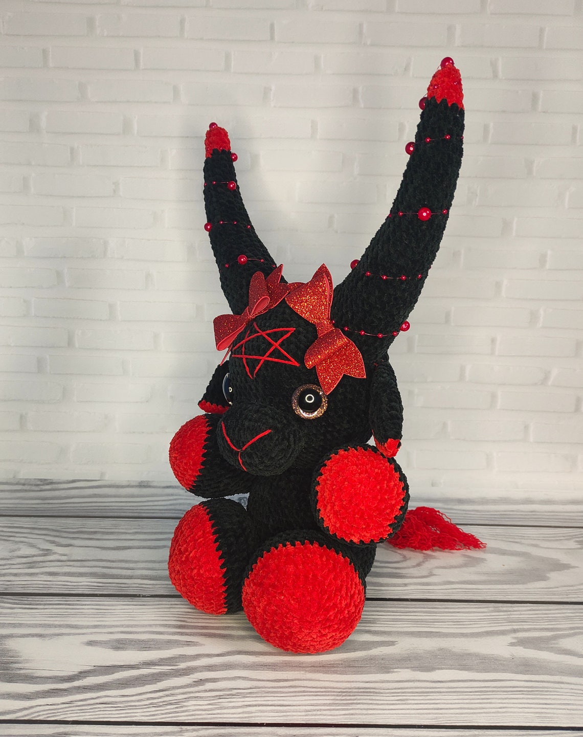 Baphomet Baphomet Plush Creepy Toy Satanic Occult - Etsy Canada