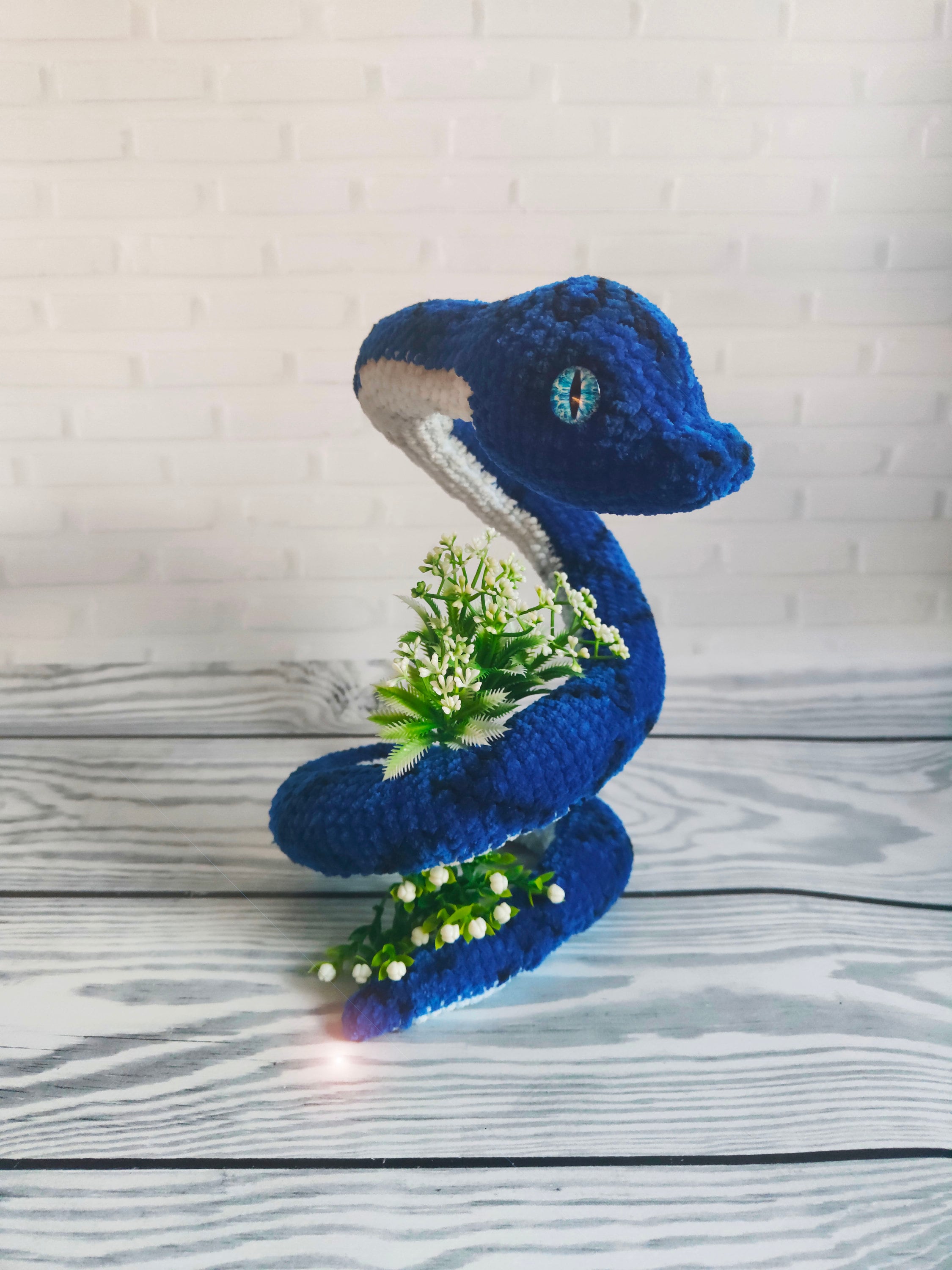 Snake Plush Snake Stuffed Animal Amigurumi - Etsy