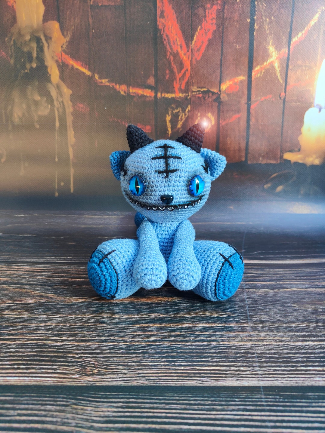 Evil Cat, Zombie Cat Plush, Creepy Plush, Horror - Etsy