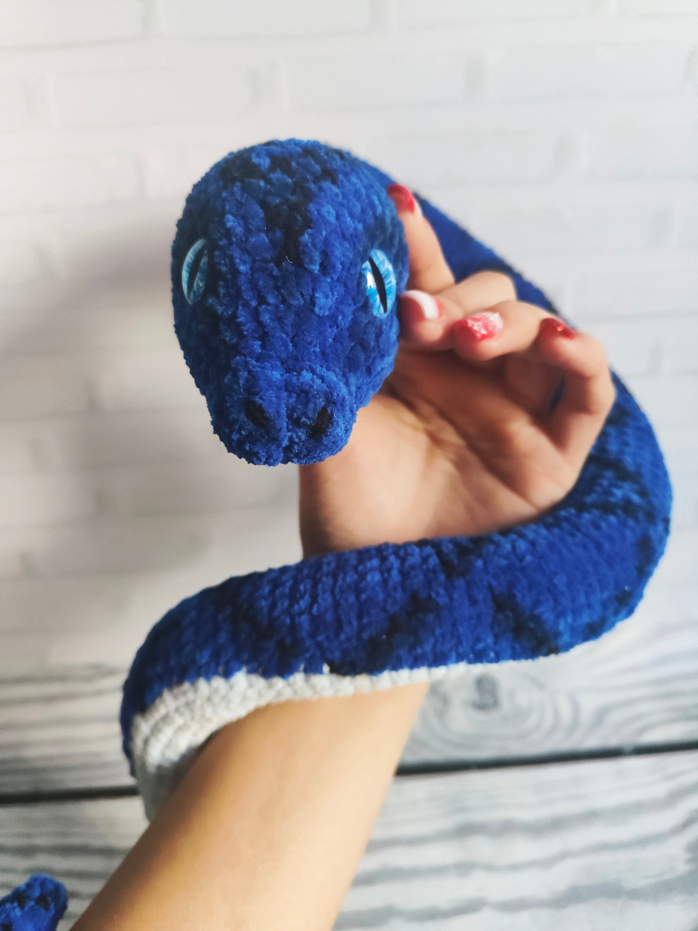 Snake Plush Snake Stuffed Animal Amigurumi - Etsy
