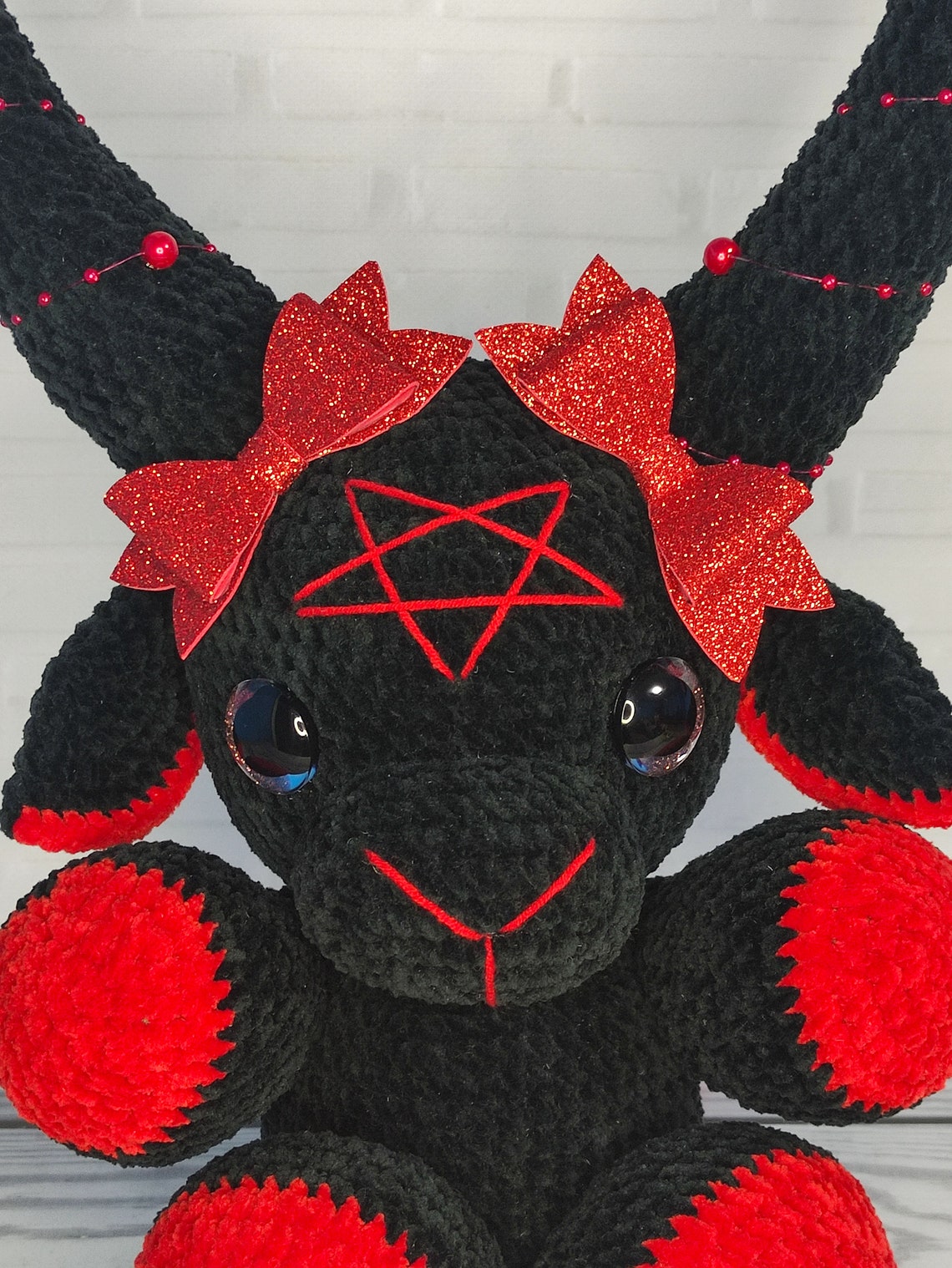 Baphomet Baphomet Plush Creepy Toy Satanic Occult - Etsy Canada