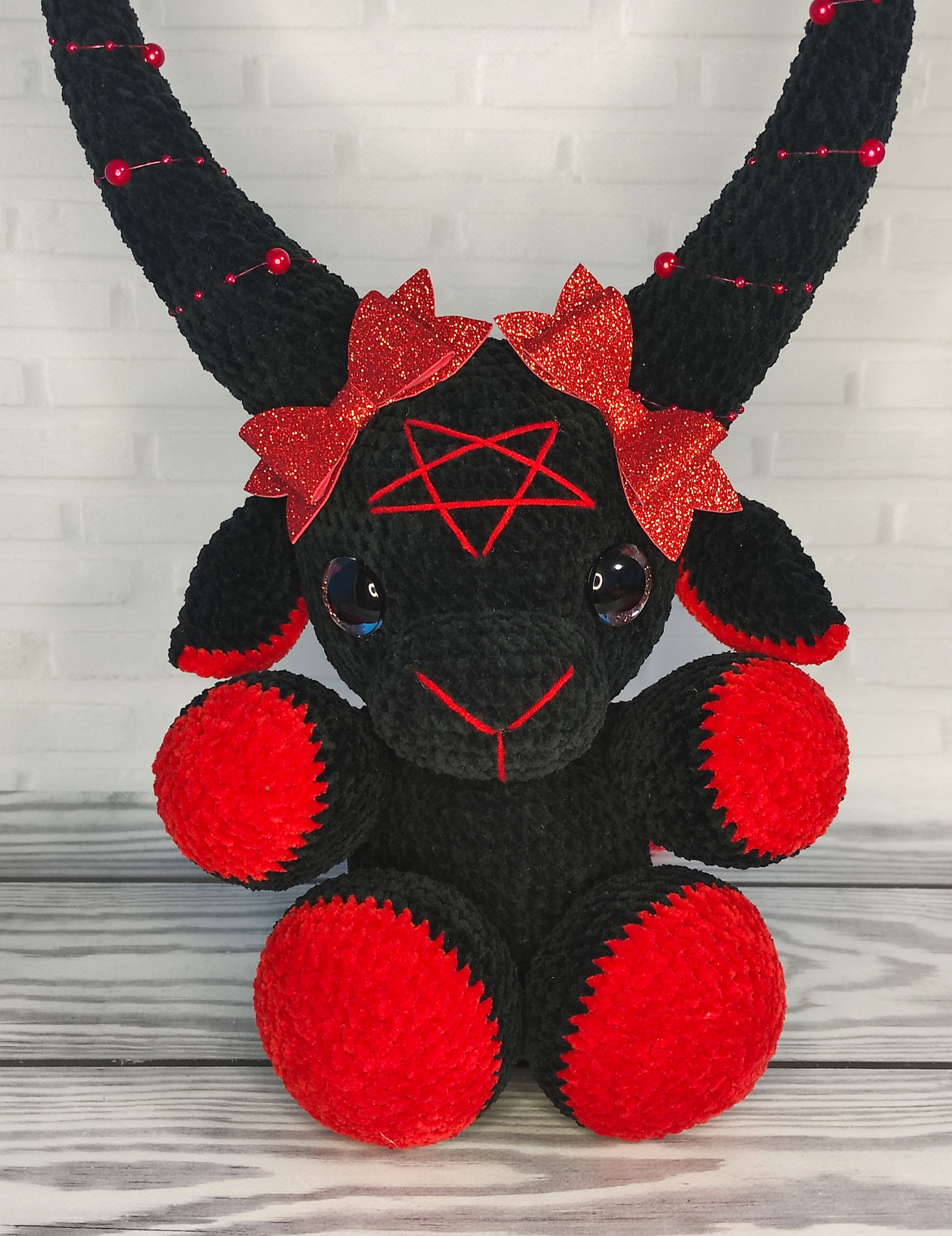 Baphomet Baphomet Plush Creepy Toy Satanic Occult - Etsy Canada