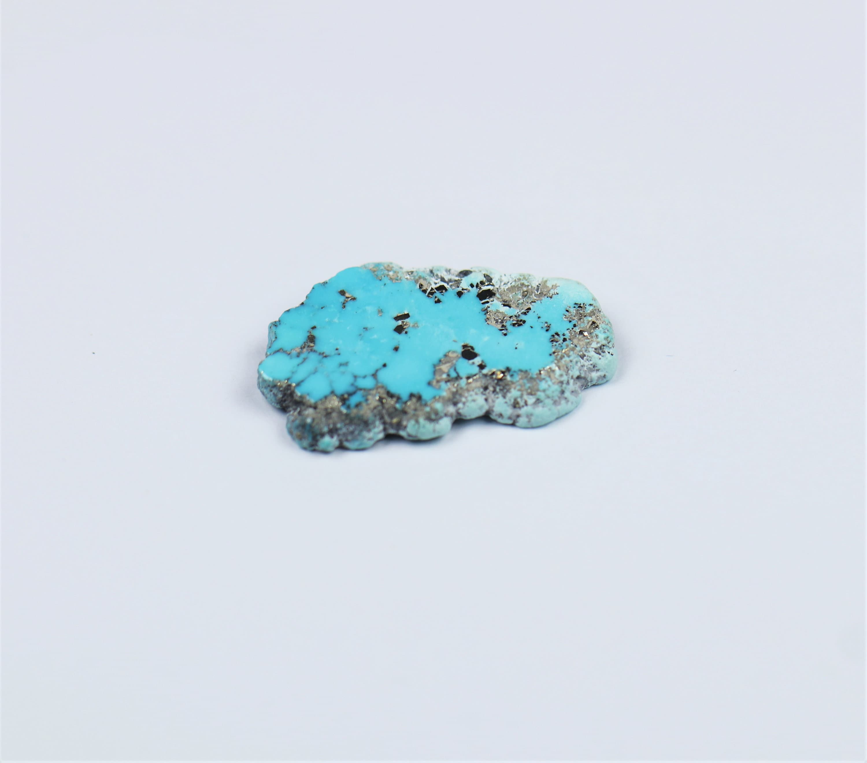 Sleeping Beauty Turquoise Smooth Slice Natural Arizona - Etsy