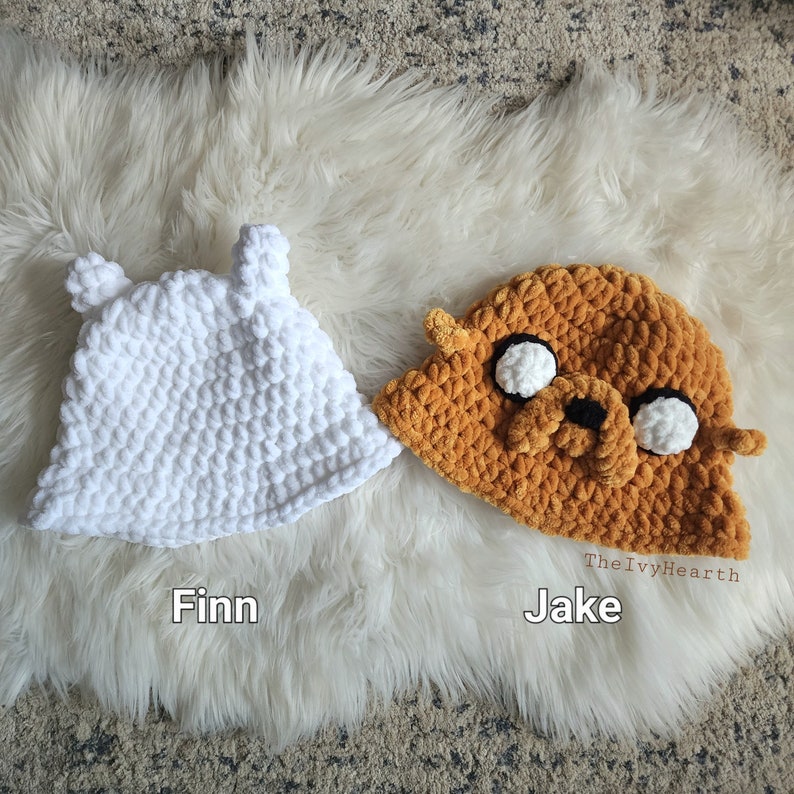 2in1 PDF PATTERN Finn and Jake Bucket Hat Crochet Bucket - Etsy Australia