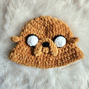 Finn and Jake Crochet Bucket Hat Pattern: Chunky Yarn, Adventure ...