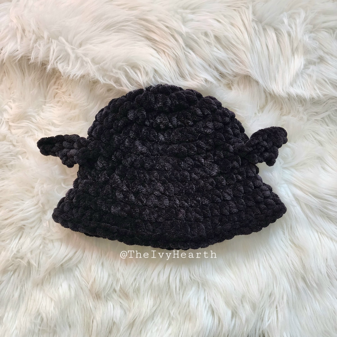 Marceline Vampire Bucket Hat, Bat Wing Hat | Adventure | Cartoon | Finn ...