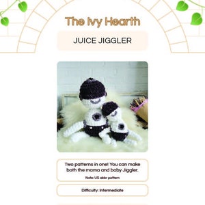 2in1 PDF PATTERN- Adventure Juice Jiggler Plush, Two Patterns in One ...