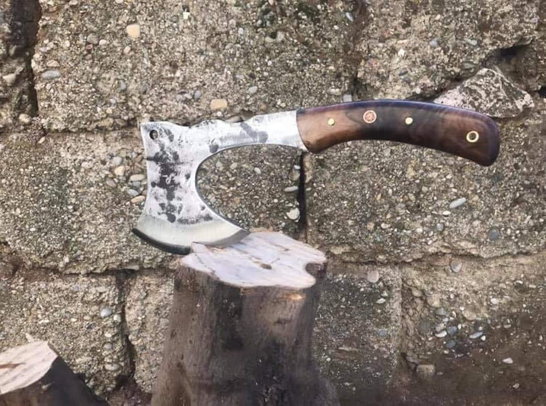 Handcrafted Camping Axe Spring Handmade Steel - Etsy