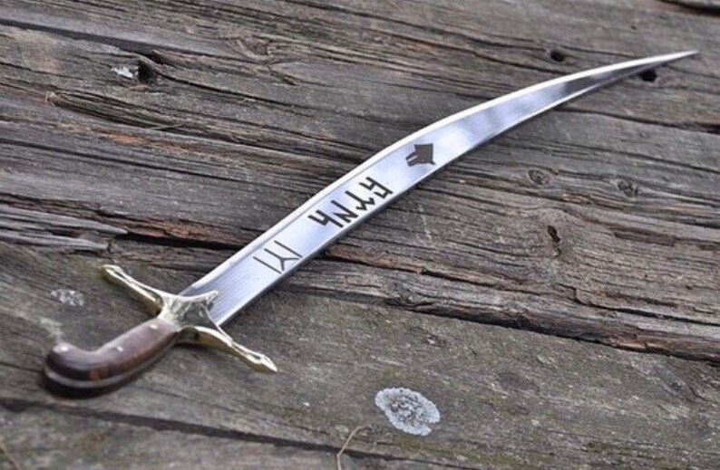 Handcrafted Turkish Ottoman Sword Handmade Gift Decor Ertugrul - Etsy