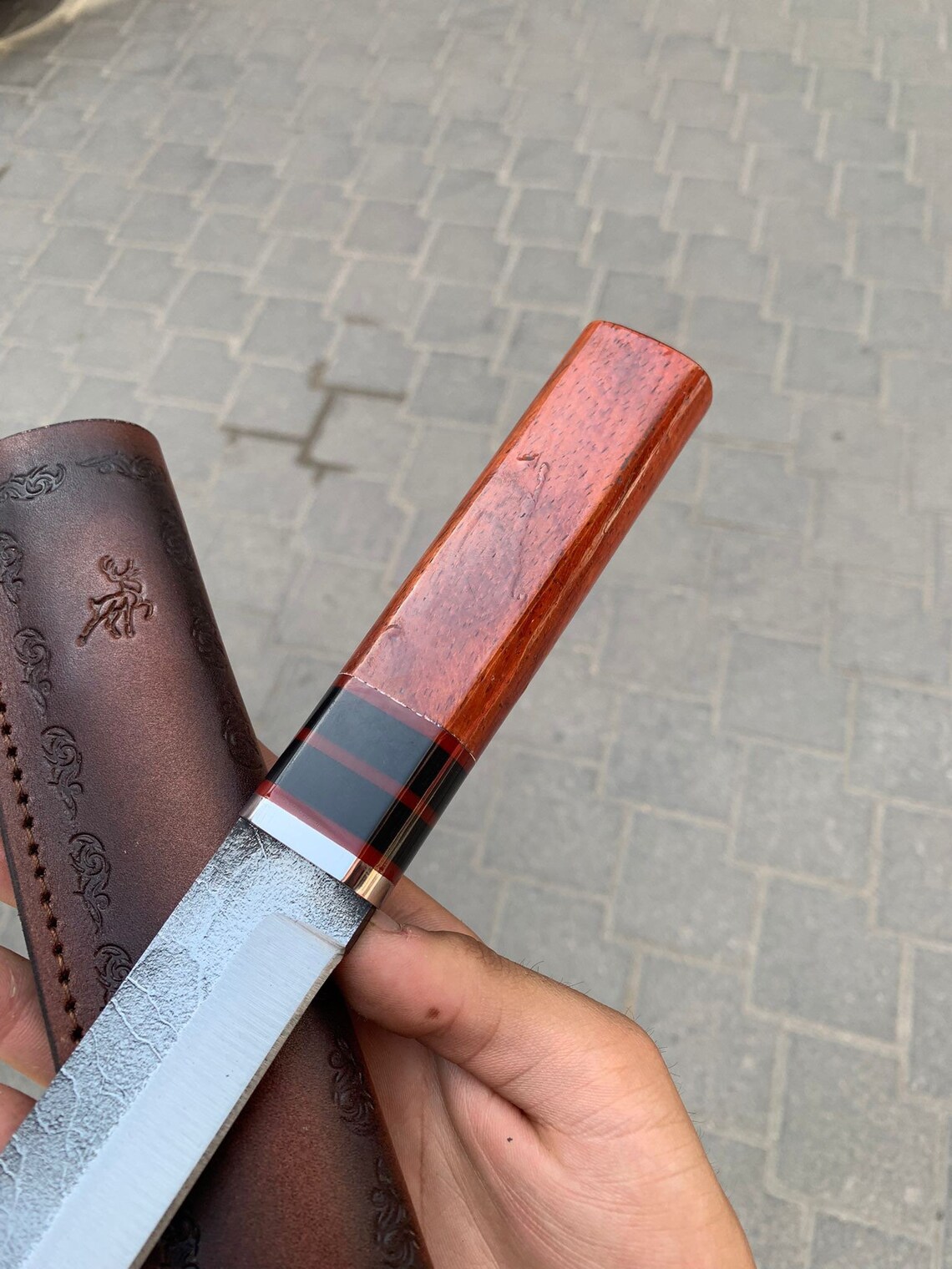 Handcrafted Japanese Tanto Knife Handforged Spring Steel - Etsy