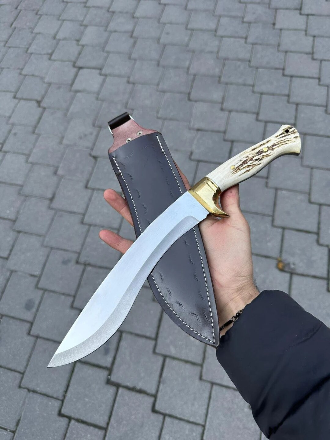 Custom Knives, Hunting Machete, Handmade Machete, Stainless Steel, Deer ...