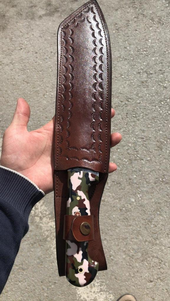 Custom Handcrafted Machete Hand Forged 5160 Spring Steel with | Etsy