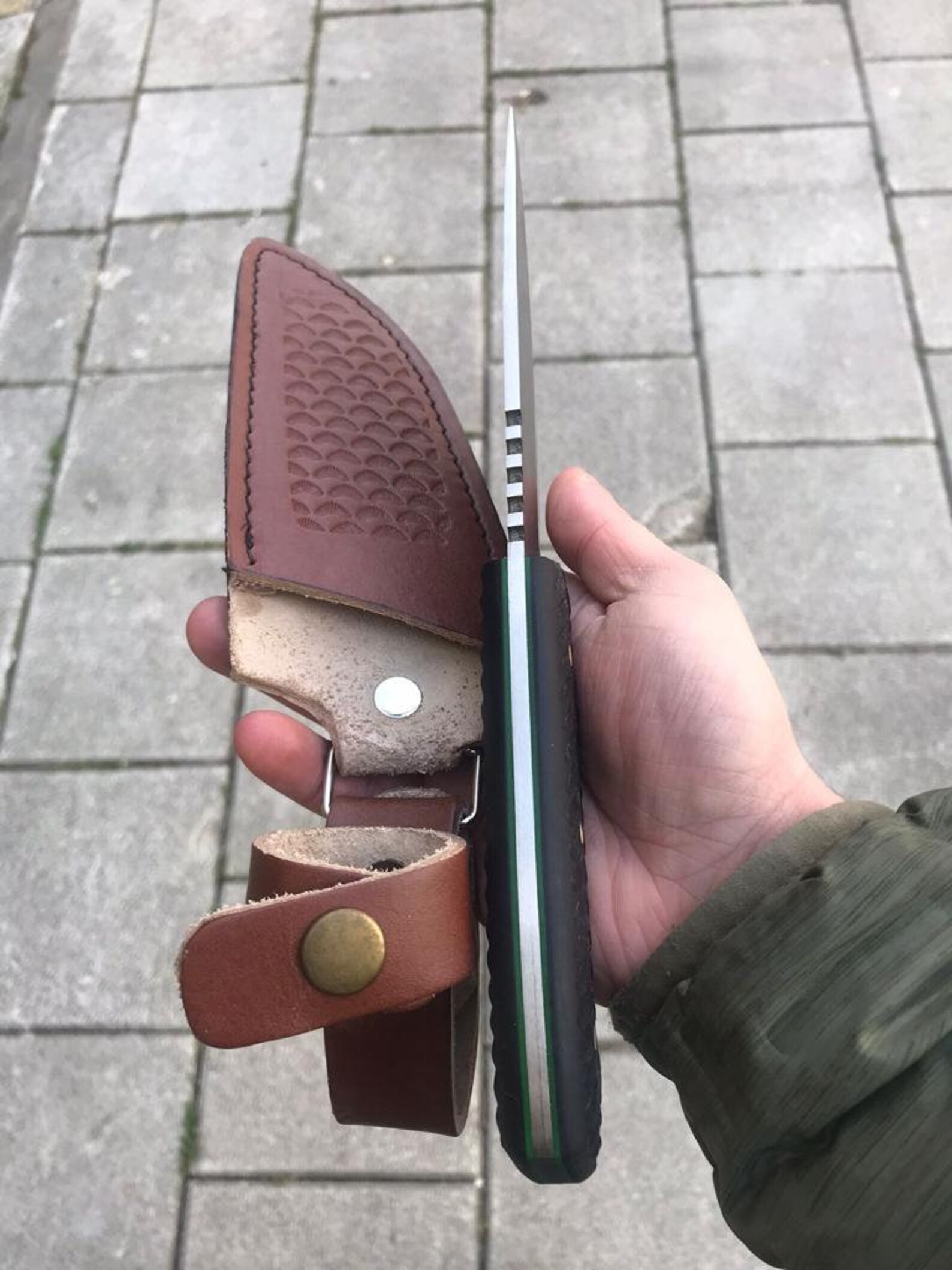 Camping Knife Custom Handmade Handcrafted Hunting Knife Mica - Etsy