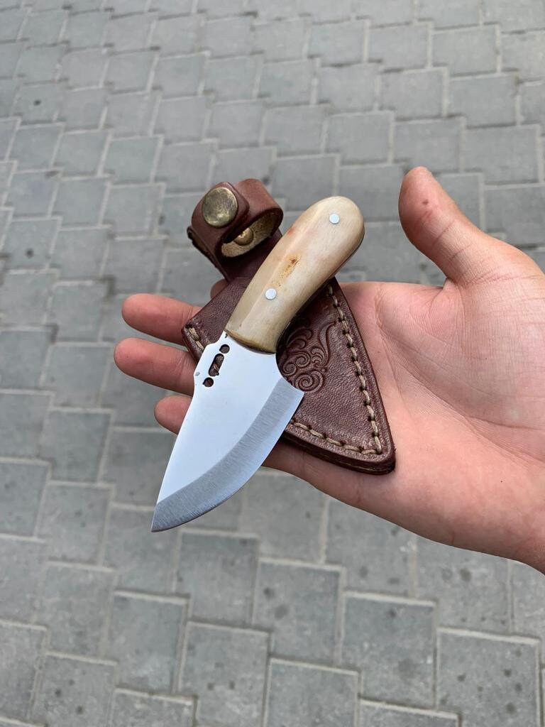 Custom Handmade German Steel Mini Knife Mini Cleaver Deer - Etsy