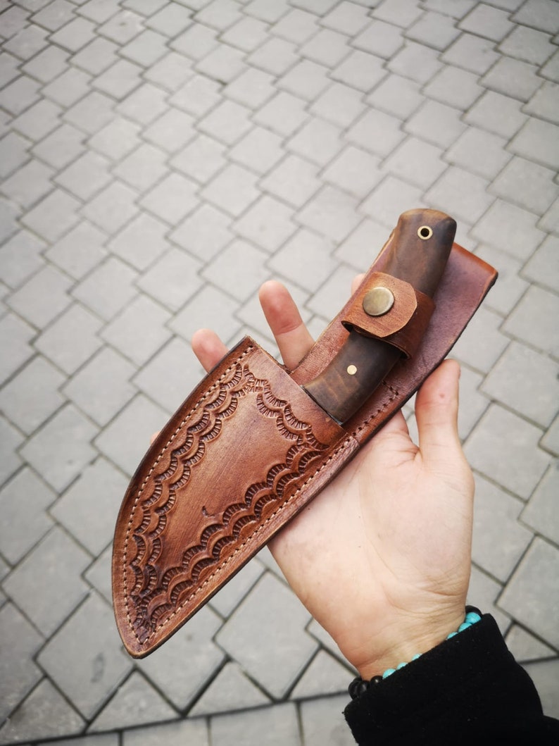 Camping Knife Custom Handmade Handcrafted Hunting Knife - Etsy