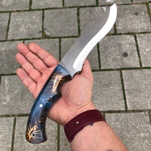 Hunting Knife, Camping Knife, Stainless Steel, Knife Set, Hand Forged ...