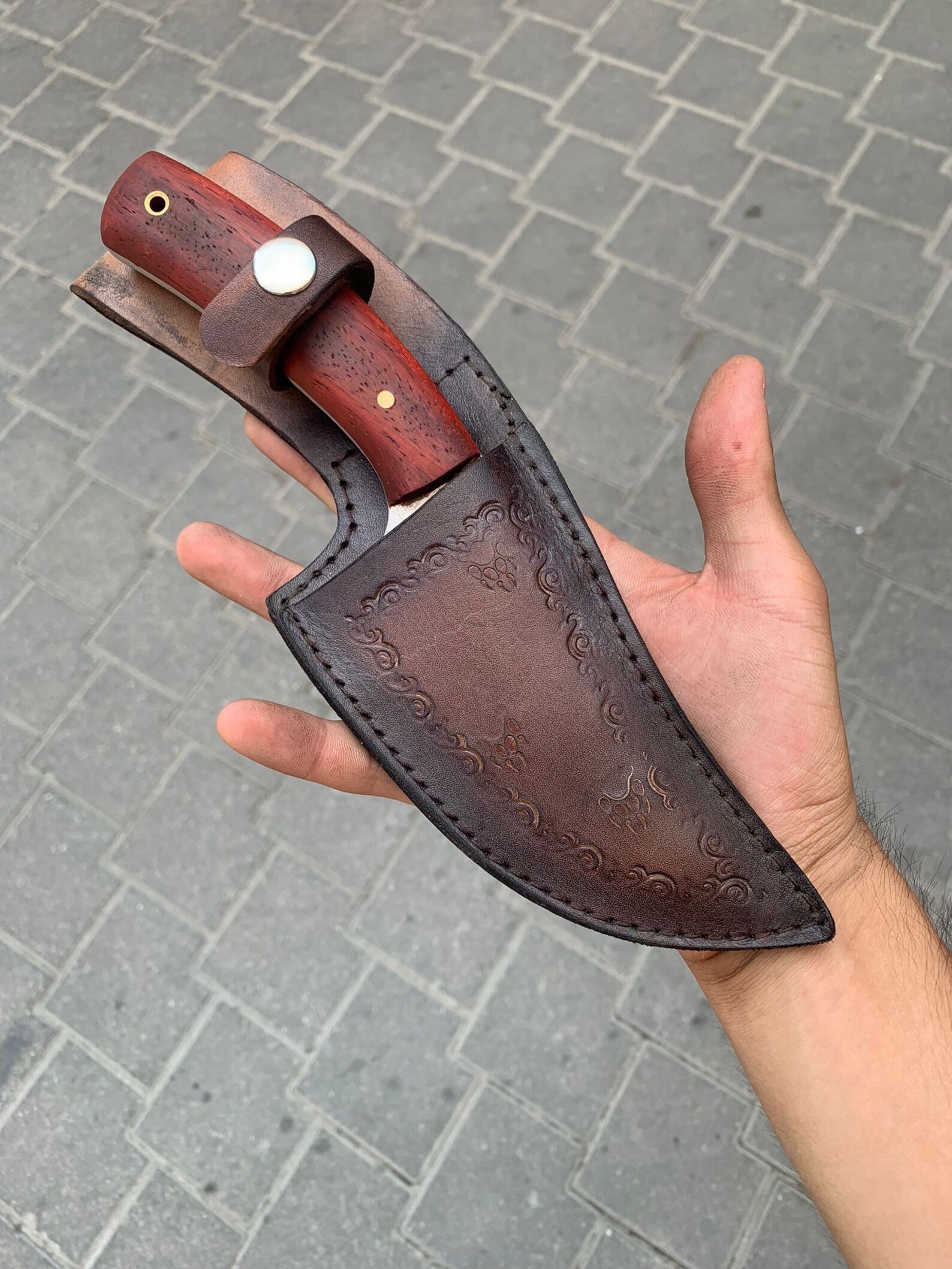 Camping Knife Custom Handmade Handcrafted Hunting Knife - Etsy