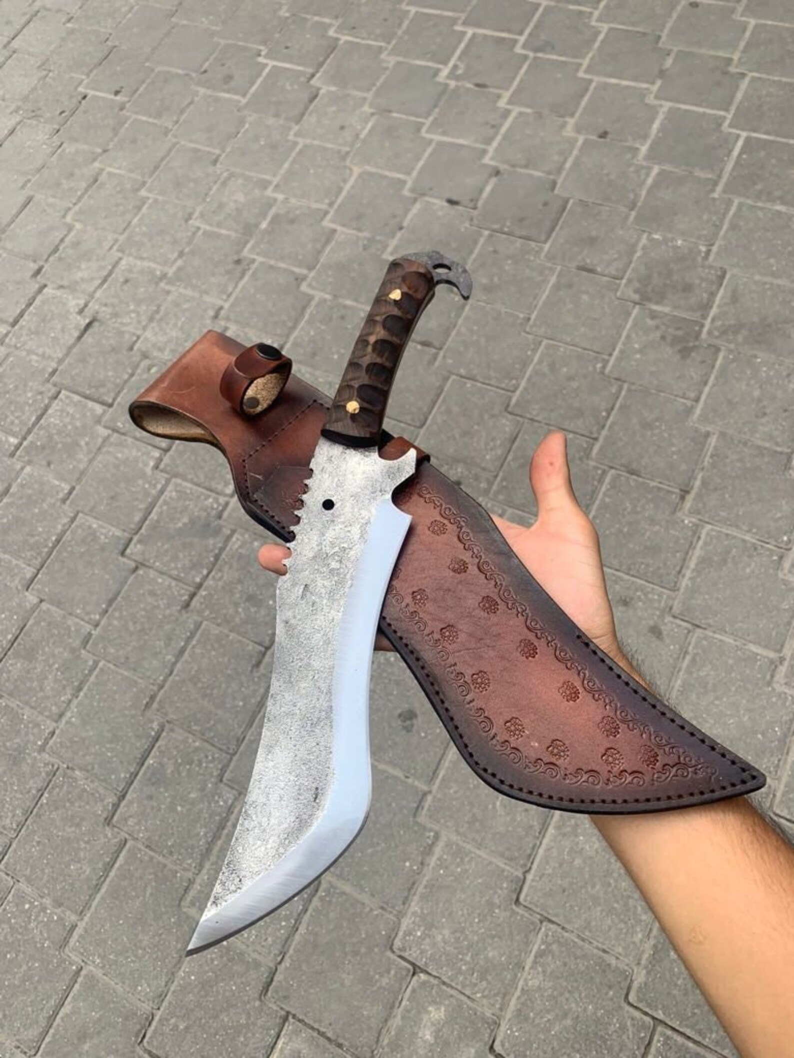 Custom Handcrafted Heavy Duty Machete 5160 Hand Forged Spring - Etsy