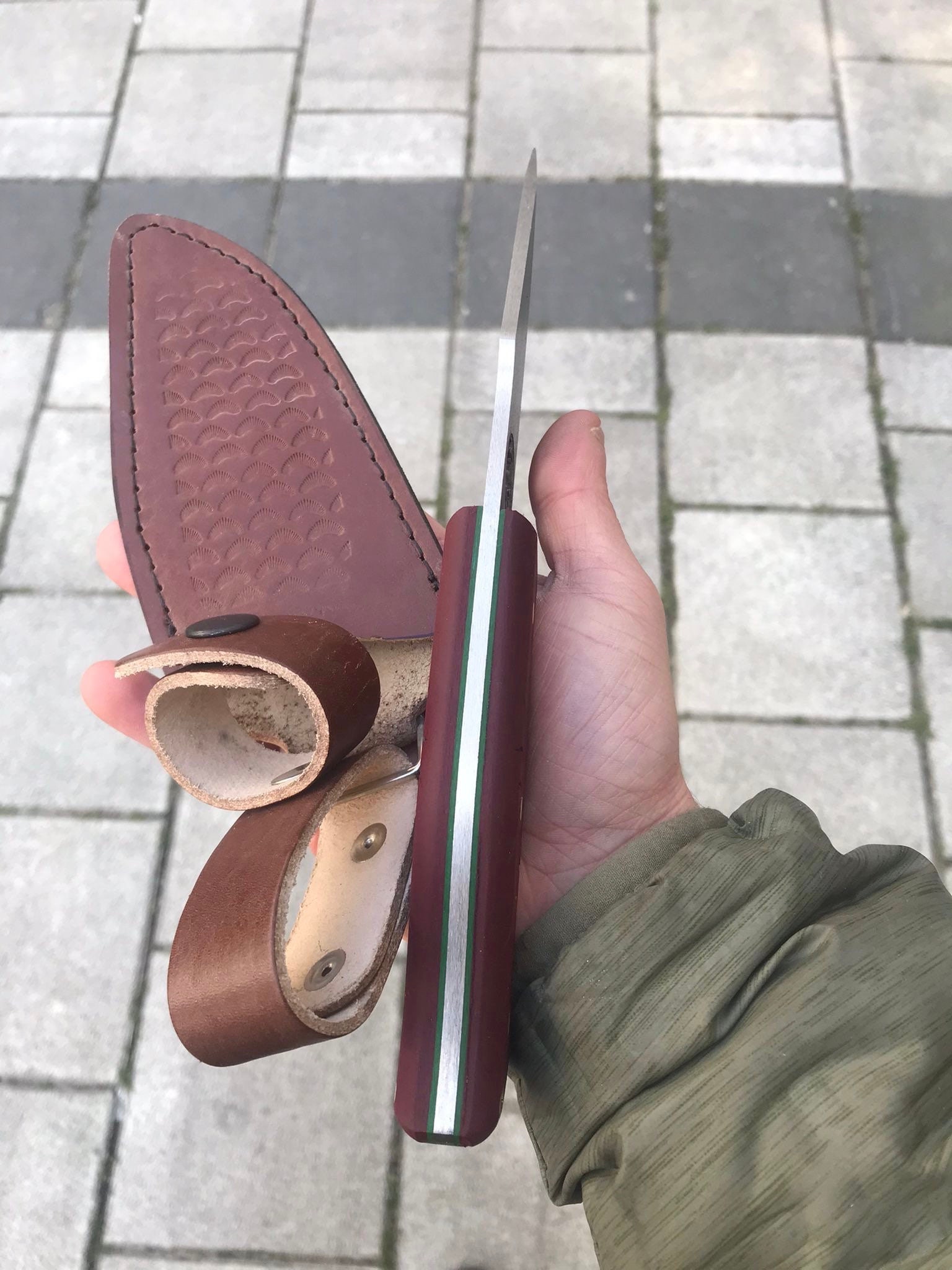 Camping Knife Custom Handmade Handcrafted Hunting Knife Mica | Etsy