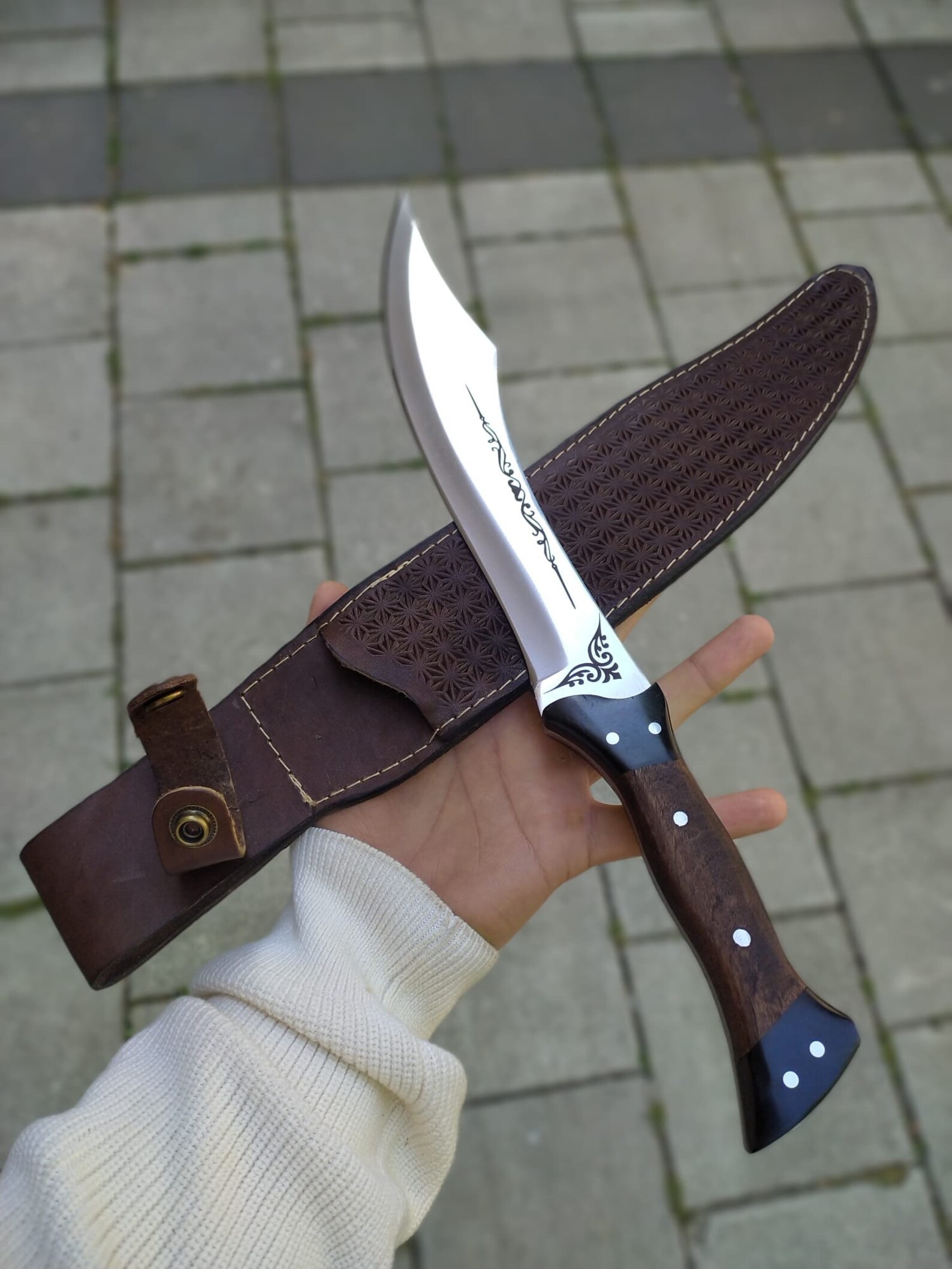 Custom Engraved Handcrafted Machete German Stainless Steel | Etsy