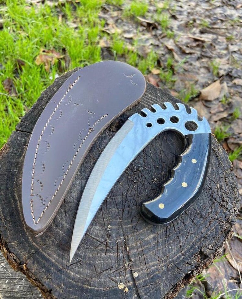 Handcrafted Custom Made Swing Blade Dagger Mica Handle With | Etsy