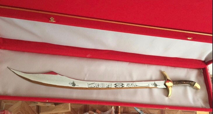 Wolf Head Handle Custom Hand Forged Sword Special Law Maker - Etsy