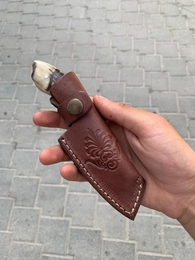 Custom Handmade German Steel Mini Knife Mini Cleaver Deer - Etsy