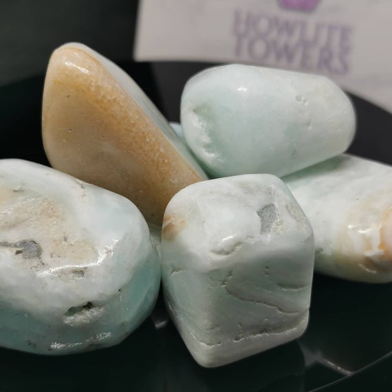 Caribbean Calcite Tumbles Stone | Etsy