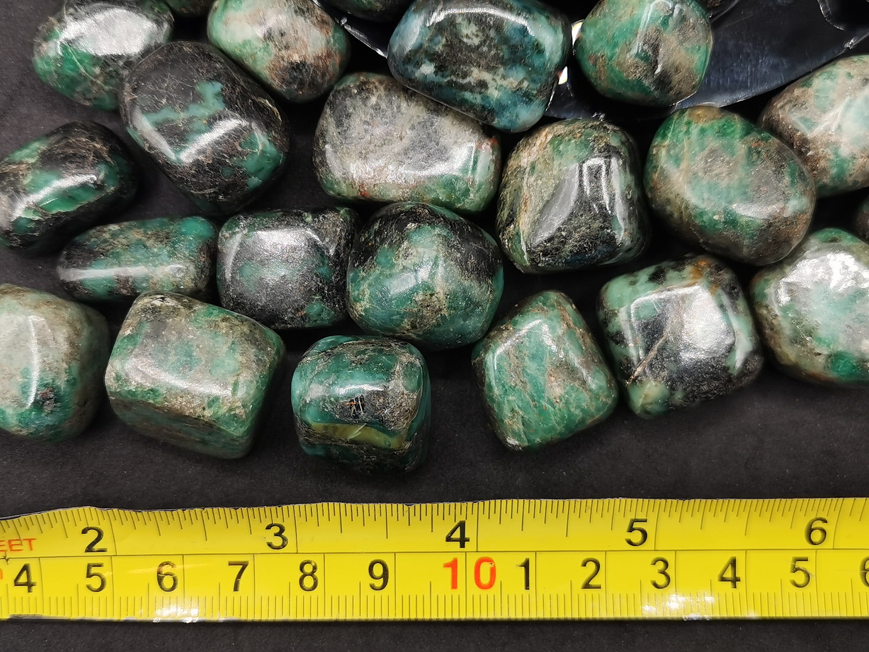 Emerald Tumbled Stone - Etsy