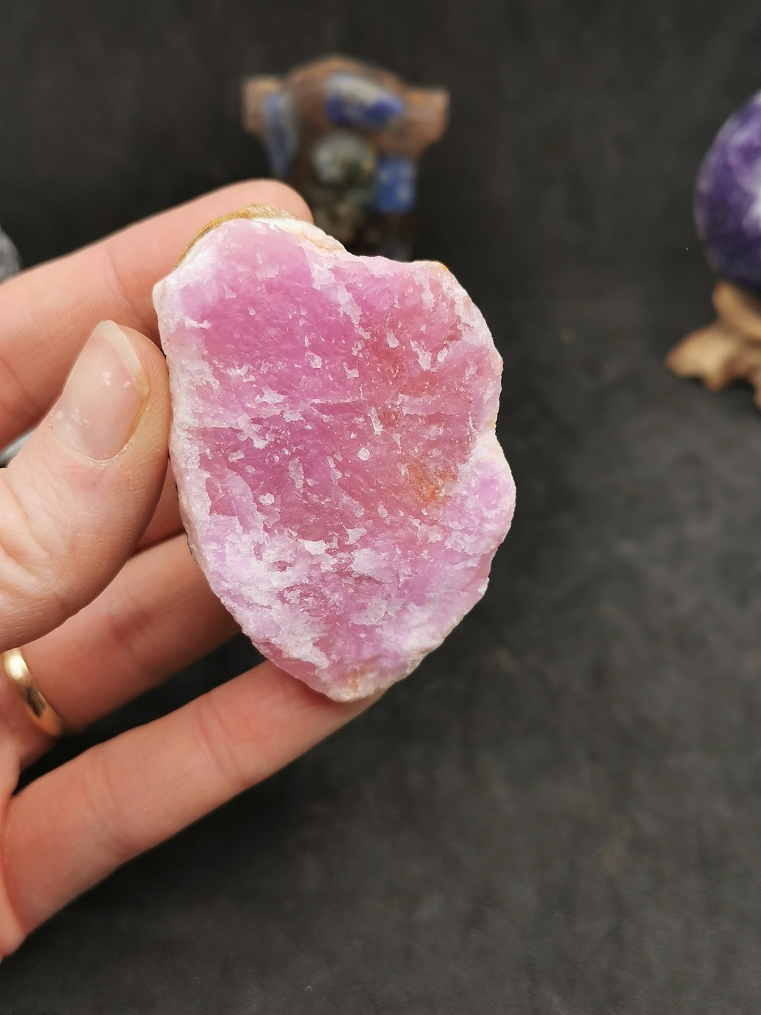 Pink Aragonite Raw Chunk 77g - Etsy